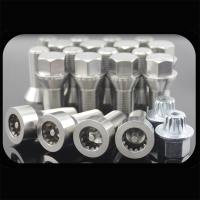 China Titanium GR5 26mm Locking Wheel Bolt Grade 10.9 For BMW E Chassis for sale