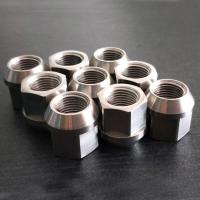 China Titanium GR5 Open End Lug Nut M12x1.25 M14x1.5 PVD Coating Black Gold Red for sale