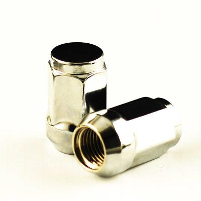China Chrome Steel Close End Lug Nut M12x1.25 M14x1.5 28mm Height for Auto Wheel for sale