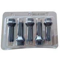 China M14x1.5 Audi VW Extended Lug Bolts Shank 39mm Grade 12.9 Black Electrophoresis for sale