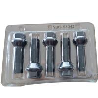China Grade 10.9 M14x1.5 Extended Wheel Bolts 39mm Shank for VW Audi Ball Seat for sale