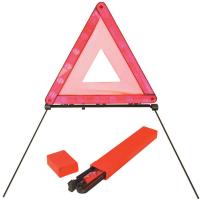 China E-Mark European Standard Foldable Vehicle Warning Triangle Reflector Stop With Fluorescent Reflective Fabric for sale