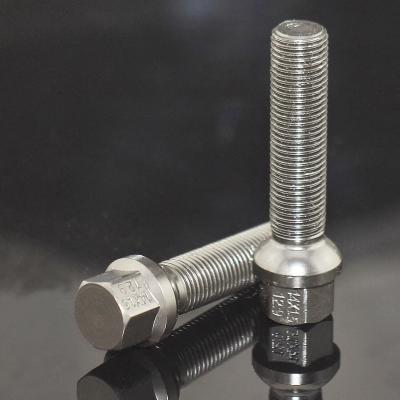 China M14x1.5 Grade 12.9 Extended Wheel Bolts 52mm Shank for Mercedes A B C E Series for sale