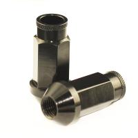China 32mm M14x1.5 Silver Aluminum Lug Nut Ball Seat for Porsche 19mm Hex for sale