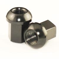 China 32mm M14x1.5 Silver Aluminum Lug Nut Ball Seat for Porsche 19mm Hex for sale