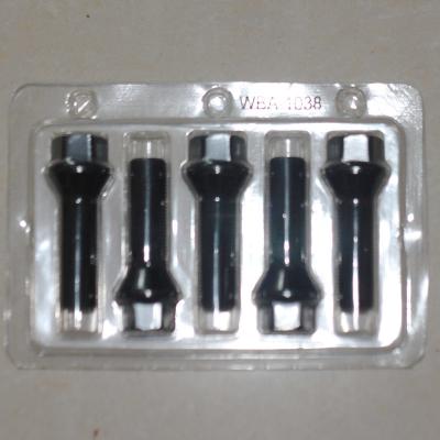China M14x1.25 38mm Shank Black Grade 10.9 Extended Lug Bolts for BMW F G Chassis Mini for sale