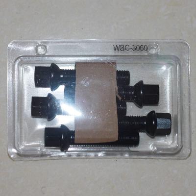 China M14x1.5 Grade 10.9 Extended Wheel Bolts 60mm Shank for VW Audi Ball Seat for sale