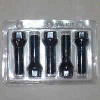 China BMW Extended Wheel Bolts M14x1.25 Grade 10.9 41mm Shank Black for F G Chassis Mini for sale