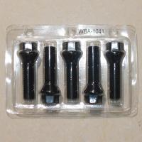 China BMW Extended Wheel Bolts M14x1.25 Grade 10.9 41mm Shank Black for F G Chassis Mini for sale