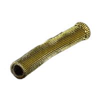 China 2x6.5 Inch Titanium Spark Plug Wire Boot Protective Sleeve 1000C Silica Basalt Fabric for sale