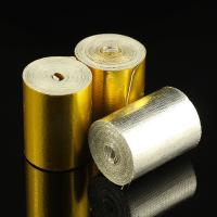 China Basalt Fiber Silica Fabric Heat Shield Wrap Tape 1370C 50mm Width Thermal Insulation for sale