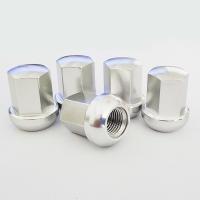 China 32mm M14x1.5 Silver Aluminum Lug Nut Ball Seat for Porsche 19mm Hex for sale