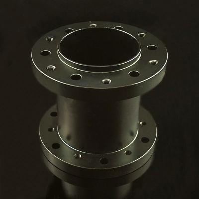 China 70mm Black Aluminum Steering Wheel Adapter Hub Spacer for Custom Fit for sale