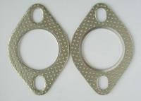 China Tinplat Sandwich Composite Board Automobile Gasket Ellipse Type 51mm Bore 118x80mm for sale