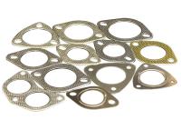 China Tinplat Sandwich Composite Board Automobile Gasket Ellipse Type 51mm Bore 118x80mm for sale