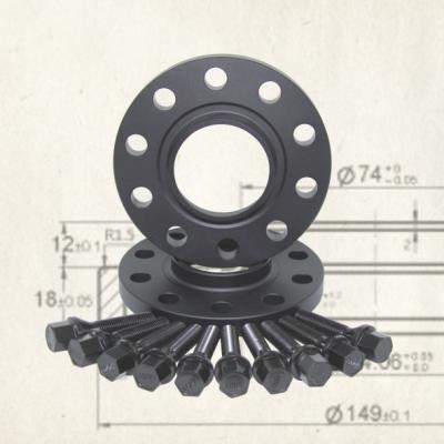 China Forged Aluminum Wheel Spacers 15mm 18mm 20mm 5x120 Hub Centric for BMW M5 E39 1999-2003 for sale