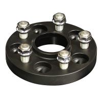 China 15mm Forged Aluminum Wheel Spacers Anodized Black 5x108 63.4mm for Ford Focus ST RS for sale