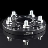 China 15mm Forged Aluminum Wheel Spacers Anodized Black 5x108 63.4mm for Ford Focus ST RS for sale
