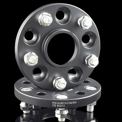 China 15mm Forged Aluminum Billet Wheel Adapter 5x108 to 5x114.3 for Ford Focus ST RS for sale