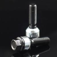 China Grade 12.9 Extended Lug Nuts 35mm Black Finish Shank for Porsche Wheel Spacers for sale