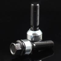 China Grade 12.9 Extended Lug Nuts 35mm Black Finish Shank for Porsche Wheel Spacers for sale