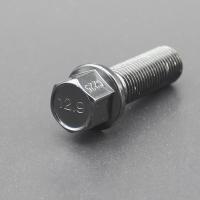 China M14x1.5 R13 Ball Seat Extended Lug Bolt 39mm Shank Grade 12.9 Dual Coated Black for VW for sale