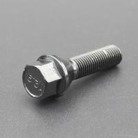 China M12x1.5 38mm Cone Seat Extended Wheel Bolt Grade 12.9 for BMW E Chassis Black Dual Coating for sale