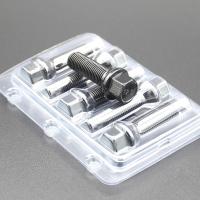 China M14x1.5 R14 Ball Seat Extended Lug Bolt 39mm Shank Grade 12.9 Dual Coating Black for Audi Mercedes for sale