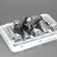 China M14x1.25 Cone Seat Extended Wheel Bolt 36mm Shank Grade 12.9 for BMW Mercedes Dual Coating Black for sale