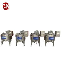China 100L 200L 300L 150L 500L 1000L Batch High Shear Emulsification Pasteurization Tank for Mixing Ice Cream Milk Yogurt for sale