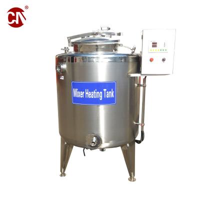 China Cheese Mixing Tank 100L 150L 200L 300L 500L 1000L 2000L Stainless Steel Mixer for 50Hz for sale