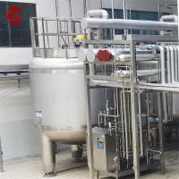 China Customized Stainless Steel Aseptic Tank for 5ton 10ton 15ton 20ton Milk Making Line for sale