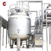 China Customized Stainless Steel Aseptic Tank for 5ton 10ton 15ton 20ton Milk Making Line for sale