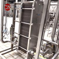 China Tubular Type Pasteurizer Screw Pump 50Hz Structure Ideal for Milk Juice Processing for sale