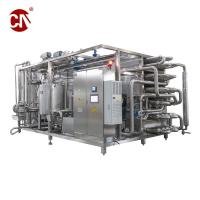 China Automatic Tube Uht Sterilizer for Screw Pump Structure Pasteurization of Fruit Juice for sale