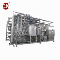 China Automatic Tube Uht Sterilizer for Screw Pump Structure Pasteurization of Fruit Juice for sale