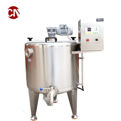 China Customized Small Business Food Pasteurizer Sterilizer Tank with Cooling and Milk Homogenizer for sale