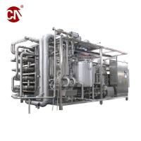China 1000L Flash Pasteurization Uht Small Tunnel Milk Beverage Juice Plant Sterilizer Machine for sale