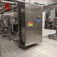 China 1000L Flash Pasteurization Uht Small Tunnel Milk Beverage Juice Plant Sterilizer Machine for sale