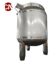 China Stainless Steel Mobile Tank for Aseptic Hand Wash Liquid Milk Water Storage Container for sale