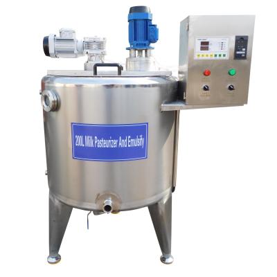 China 500L Capacity Mixing Tank for High Shear Emulsified Paint Mixer Machine Customization for sale