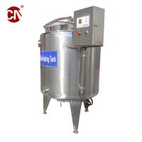 China 100-3000L Stainless Milk Cooling Tank / Milk Pasteurization Machine Customized Request for sale