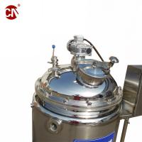 China 100-3000L Stainless Milk Cooling Tank / Milk Pasteurization Machine Customized Request for sale