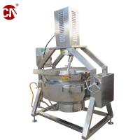 China Overseas Installation Semi Automatic Stirring Pot/Planetary Cooking Kettle with Mixer for sale