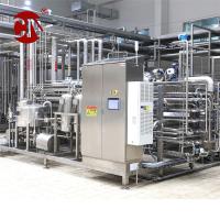 China Flavored Milk Juice Making Plant with 1000L 2000L 5000L 10 Ton Milk Processing Line for sale