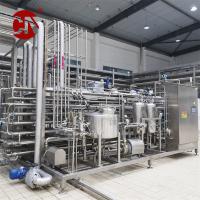 China Flavored Milk Juice Making Plant with 1000L 2000L 5000L 10 Ton Milk Processing Line for sale