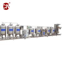 China 100L 200L 300L 500L Batch Processing Equipment Pasteurized Milk Juice Making Line Machine for sale