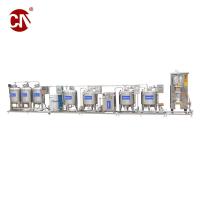 China 100L 200L 300L 500L Batch Processing Equipment Pasteurized Milk Juice Making Line Machine for sale