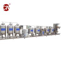 China Semi-Automatic Yoghurt Production Line for Industrial Yoghurt Process of Fresh Liquid Milk for sale