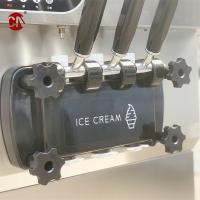 China ISO Certified 2 1 Flavors Soft Ice Cream Maker for Frozen and Chilled Process in Sales for sale